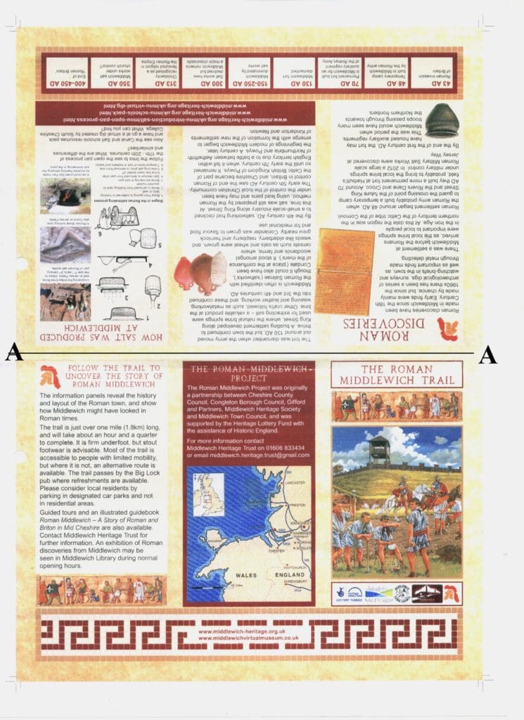 ROMAN TRAIL LEAFLET | Middlewich Heritage Trust